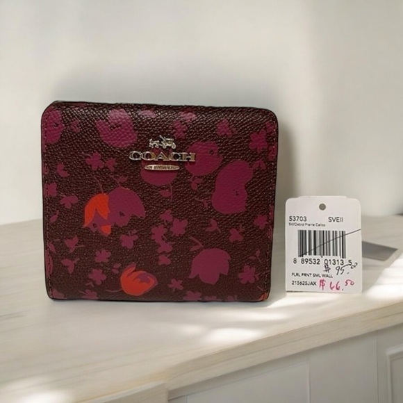 Coach | Bags | Coach Small Wallet Wminor Cracking | Poshmark